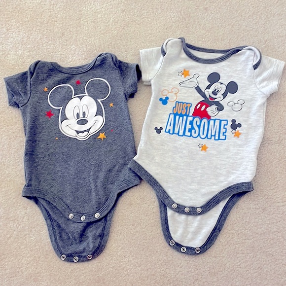 Disney | One Pieces | Disney Baby Bundle Set Of 2 Onesies Size 69 ...